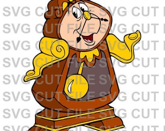 Cogsworth svg | Etsy