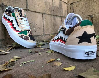 Bape vans | Etsy