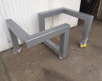 Modern mosaic and welded steel coffee table