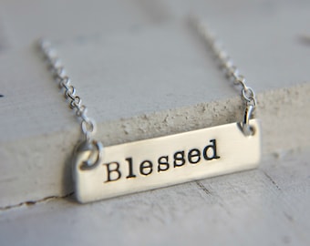 Custom word necklace | Etsy