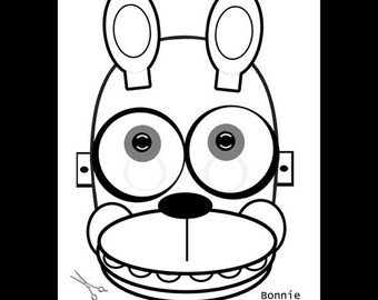 Bonnie mask | Etsy