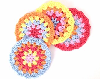 Crochet Pattern Coaster Doily Coaster Pattern Crochet Placemat