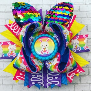 Easter bow | Etsy