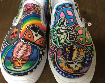 Grateful dead vans | Etsy