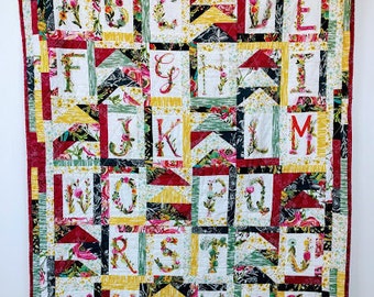 Alphabet garden | Etsy