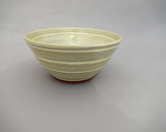 Yellow ceramic bowl | Etsy