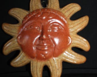 Blue Sun An Old World Sun Face