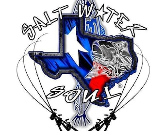 Saltwater decal | Etsy