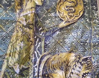 Medieval tapestry | Etsy