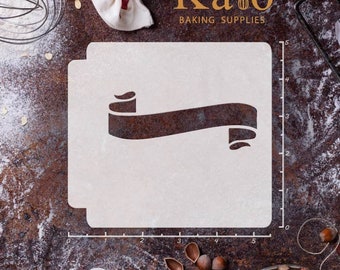 Banner stencil | Etsy