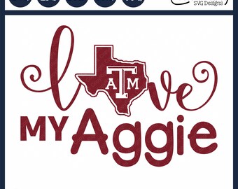Texas aggies svg | Etsy
