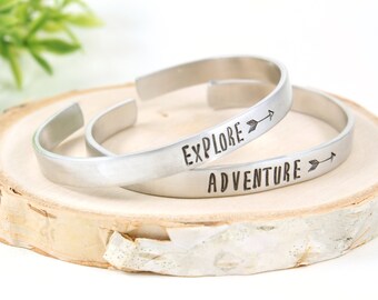 Silver cuff bracelet | Etsy