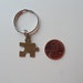 Puzzle Pieces Couples Keychains Key Chain Set Husband Wife