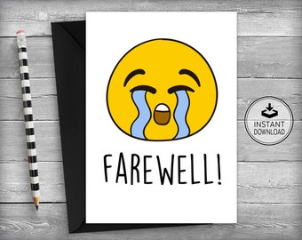 Farewell cards | Etsy
