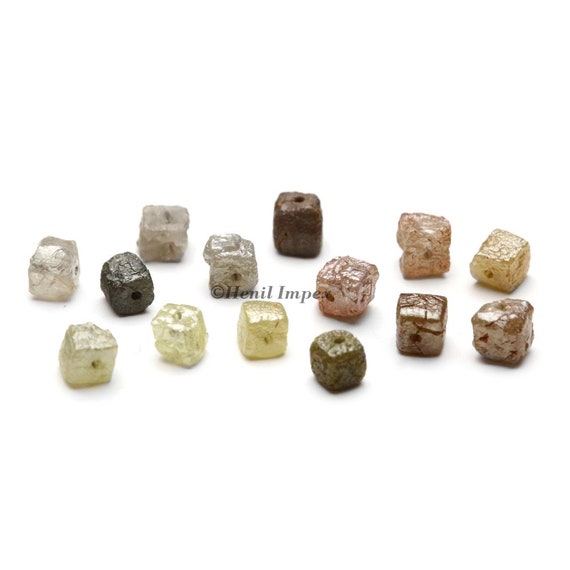 2.00-3.00 mm natural cube shape rough loose diamonds with