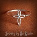 Silver infinity cross ring Infinity Celtic Cross Ring celtic