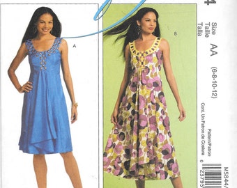 Butterick 4995 Misses Wide Legged Pants Capri's Sash