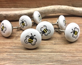 Bee drawer pulls | Etsy