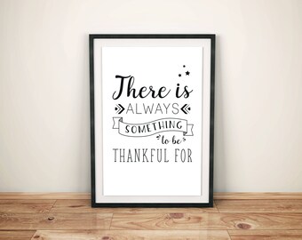Gratitude poster | Etsy