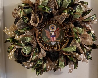 Military wreath | Etsy