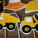 Construction / Truck Theme Centerpiece Skewers Dump Truck