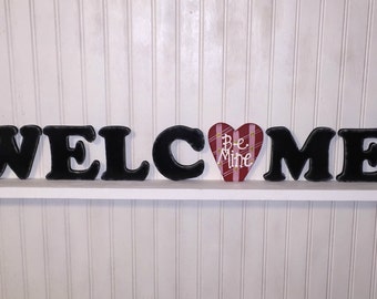 Cute welcome sign | Etsy