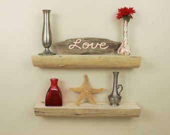 Driftwood shelves | Etsy