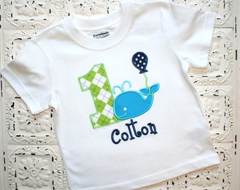 Whale Themed Birthday Tutu Outfit-Ocean Themed Birthday Tutu