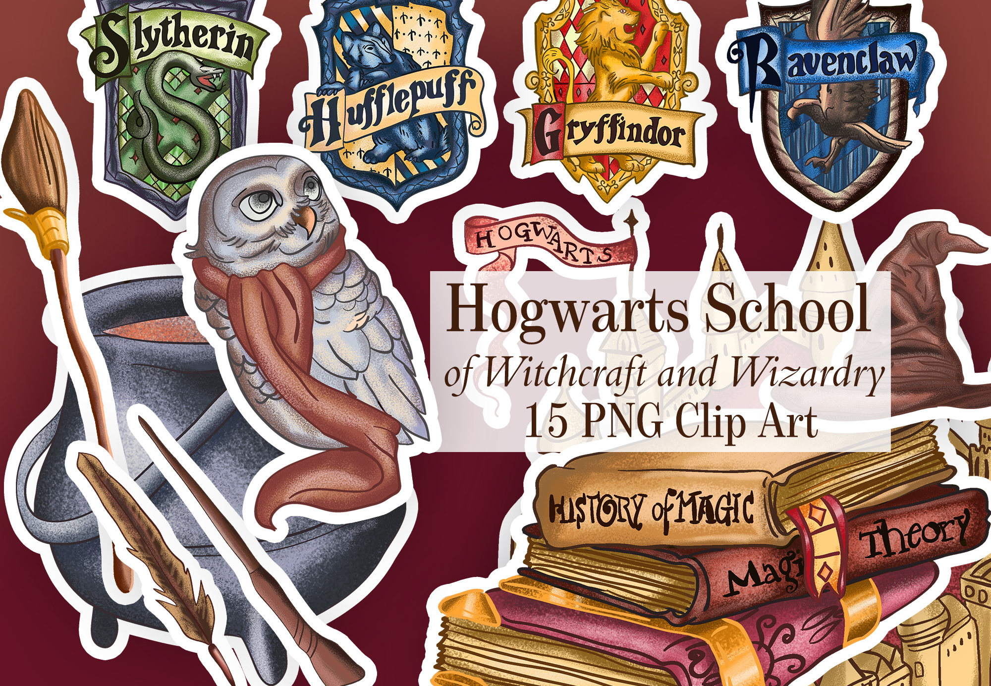 Hogwarts Clip Art Harry Potter Clip Art Wizard Clip Art
