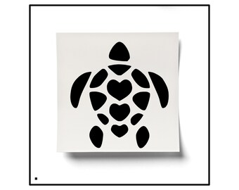 Sea turtle hearts | Etsy