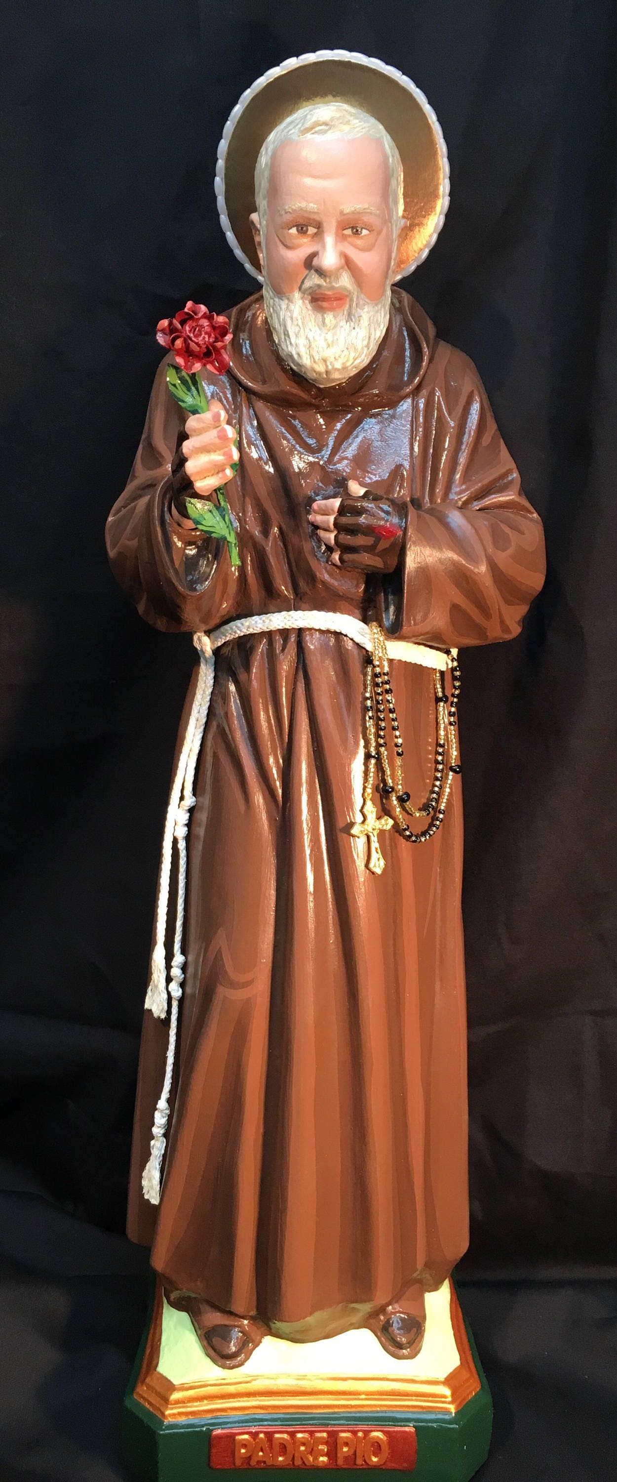 St. Padre Pio 20 Patron Saint of Stress Relief and January Blues