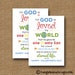 John 3:16 Printable Card Valentine's Day Outreach DIY