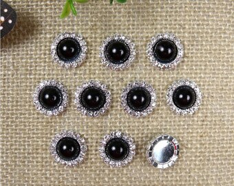 Rhinestone buttons | Etsy
