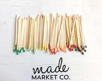 Wooden matches | Etsy