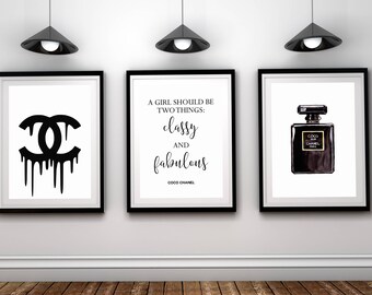 Coco chanel poster | Etsy
