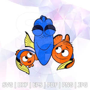 Finding nemo stencil | Etsy