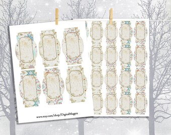 rustic wood digital paper background printable collage sheet