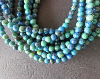 Green lapis lazuli | Etsy