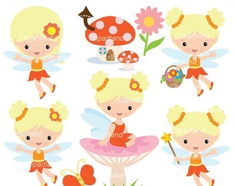 Fairy clip art | Etsy