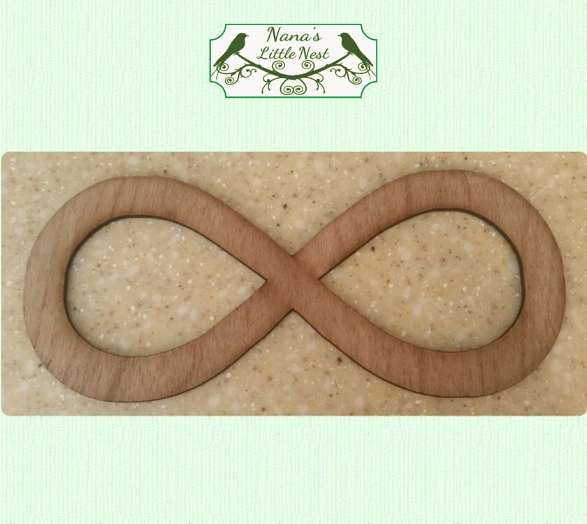 Infinity Symbol Medium Wood Cut Out Laser Cut Wood