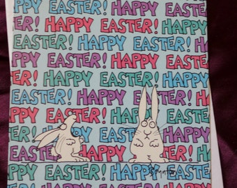 Vintage easter card | Etsy