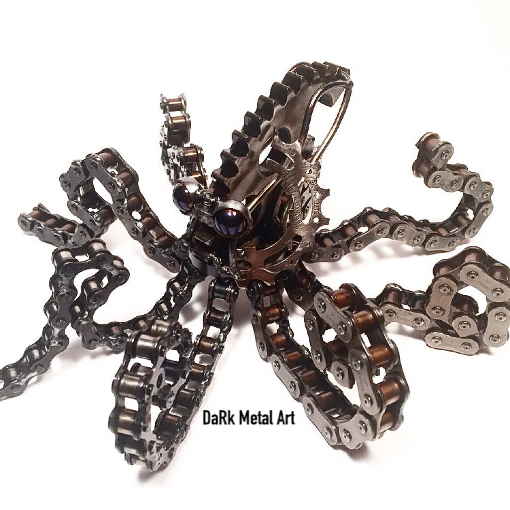 Metal Art Octopus