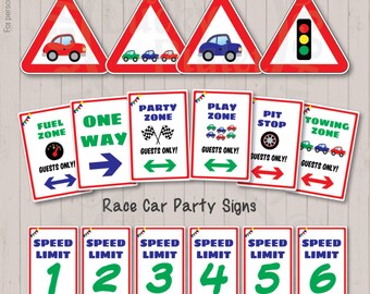 Race car printable | Etsy