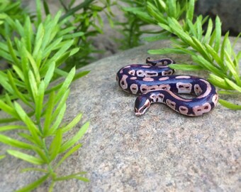 Polymer clay snake | Etsy