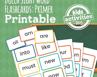 Sight Word Flash Cards All Dolch Words Reading Kit for