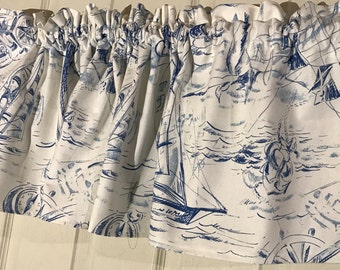 Nautical curtains | Etsy