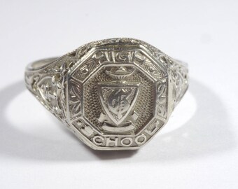 Antique class ring | Etsy
