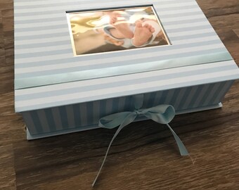 Baby keepsake box | Etsy