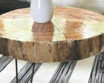 Tree stump table | Etsy