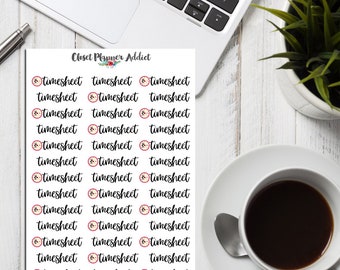 Timesheet | Etsy